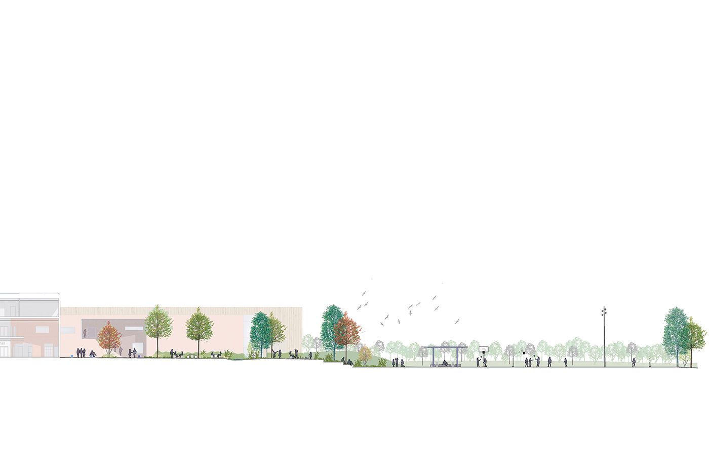 Sande skole :: Studio Oslo Landskapsarkitekter